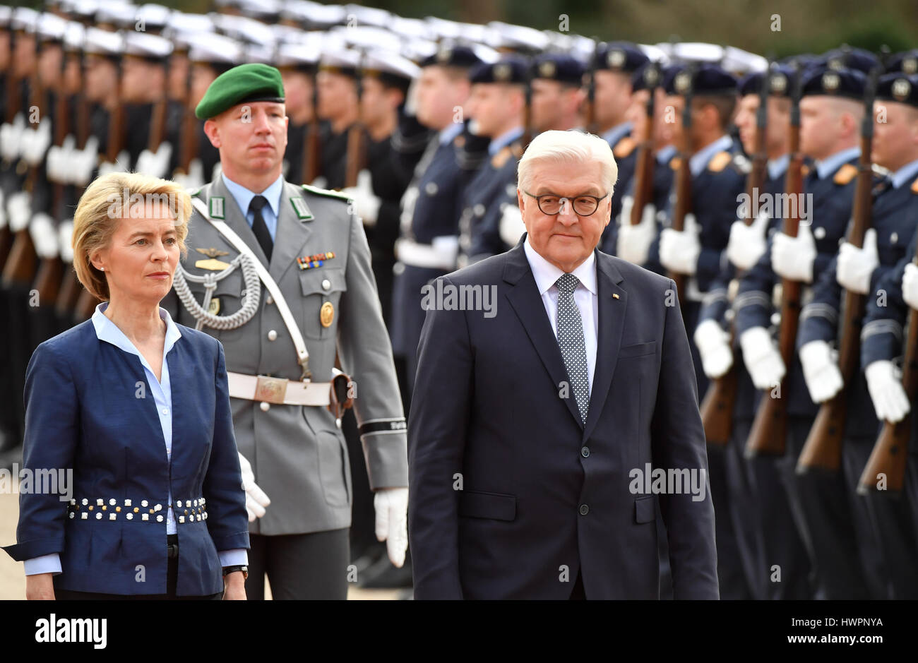 Berlin, Germany. 22nd Mar, 2017. German federal president Frank-Walter ...