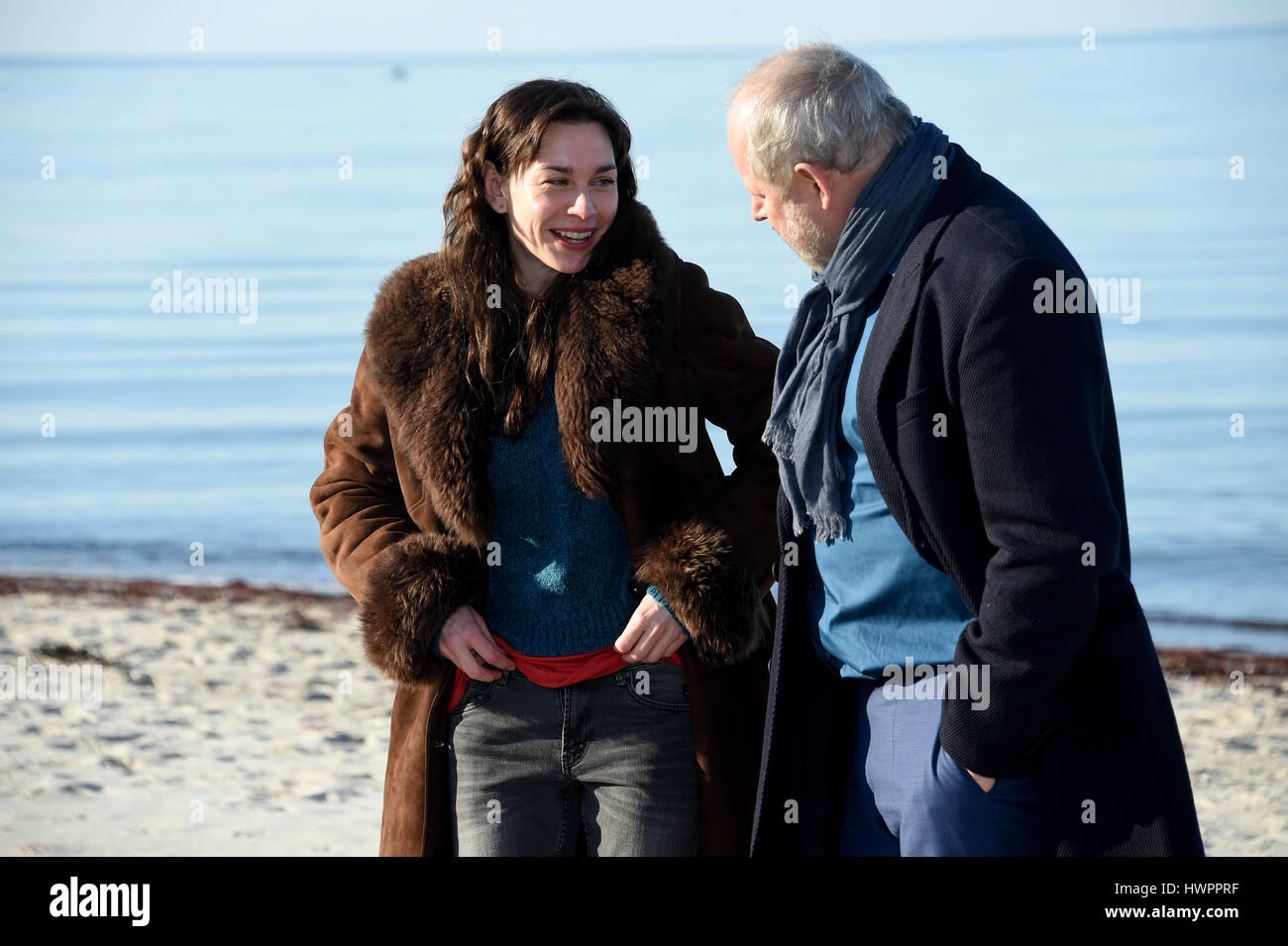 Heiligenhafen, Germany. 22nd Mar, 2017. The actors Axel Milberg and ...