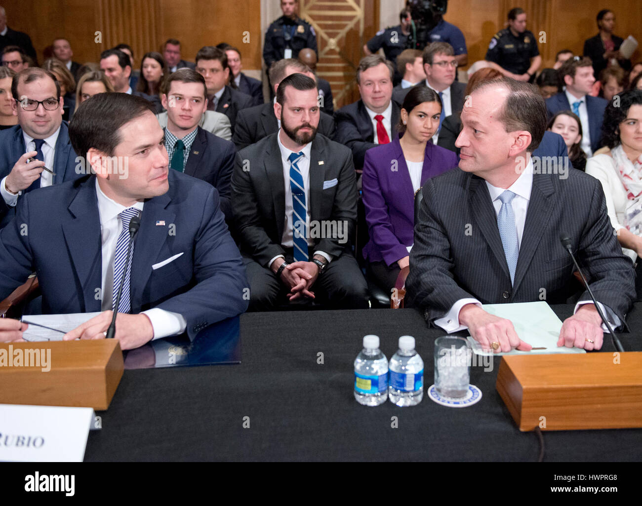 Washington DC, USA. 22nd March 2017. United States Senator Marco Rubio ...
