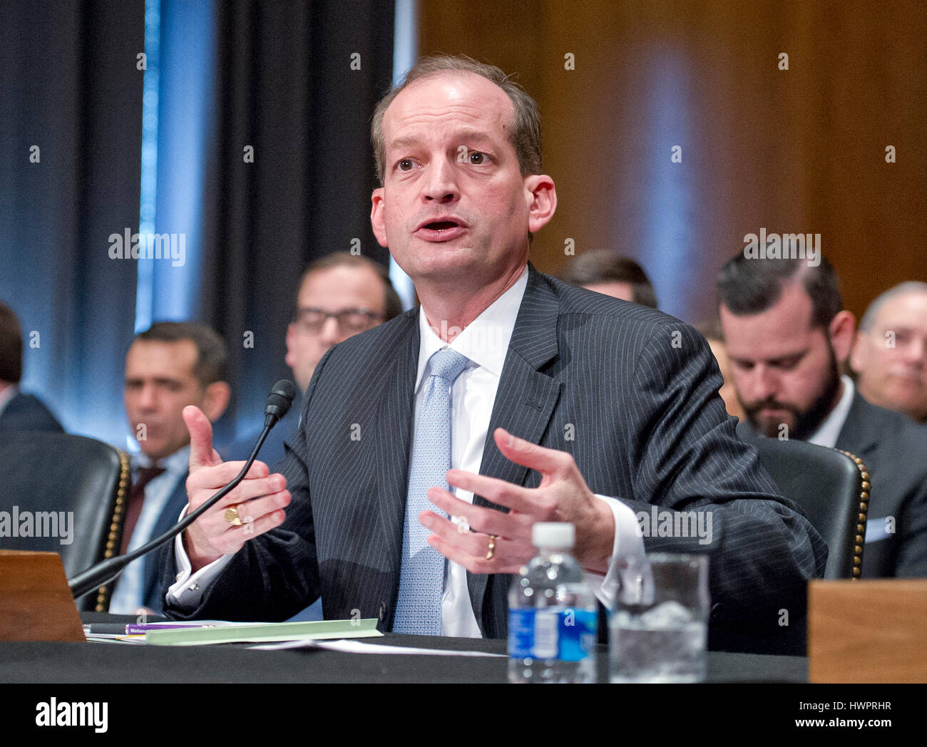 Washington DC, USA. 22nd March 2017. R. Alexander Acosta, Dean of ...