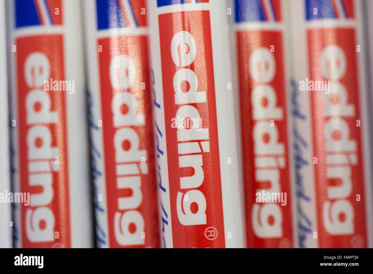 Bautzen, Germany. 15th Mar, 2017. Pens of the stationary manufacturer ...