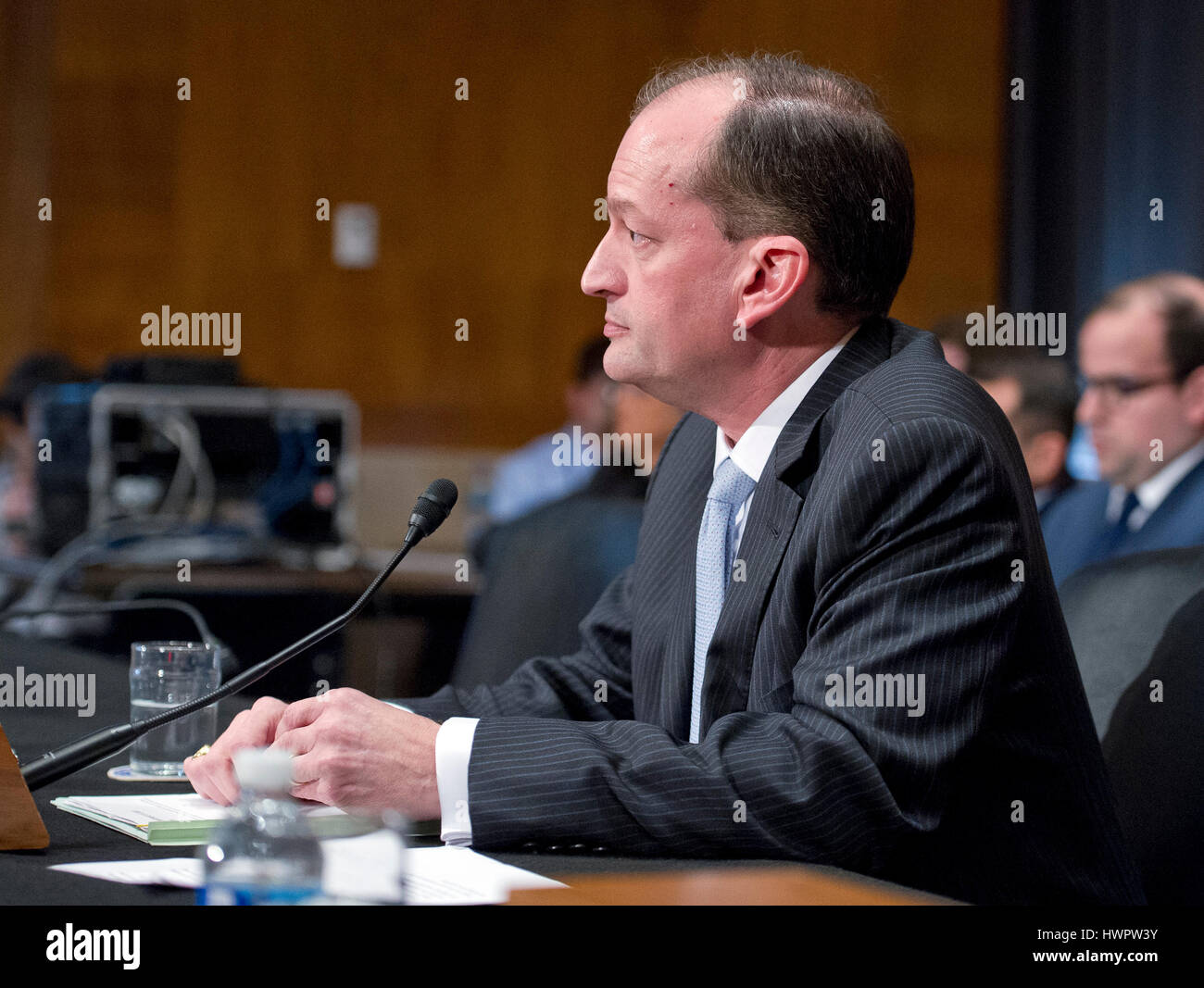 Washington, USA. 22nd Mar, 2017. R. Alexander Acosta, Dean of Florida ...