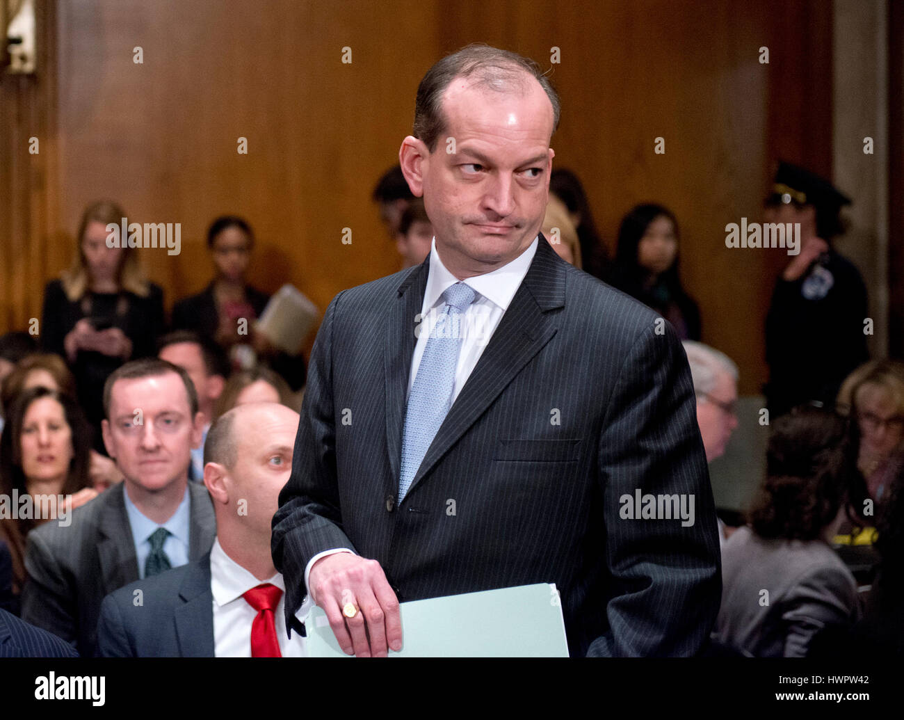 Washington, USA. 22nd Mar, 2017. R. Alexander Acosta, Dean of Florida ...