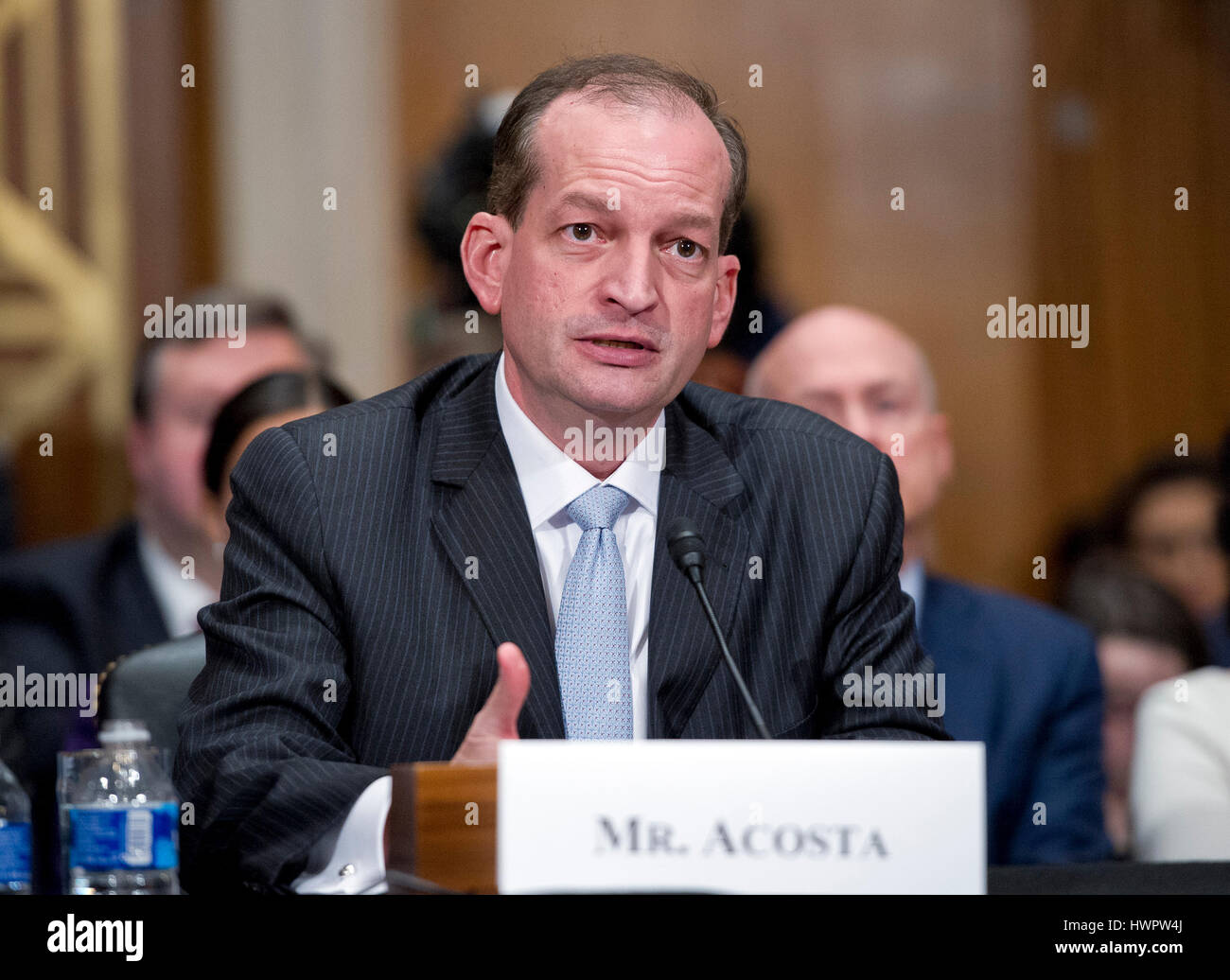 Washington, USA. 22nd Mar, 2017. R. Alexander Acosta, Dean of Florida ...