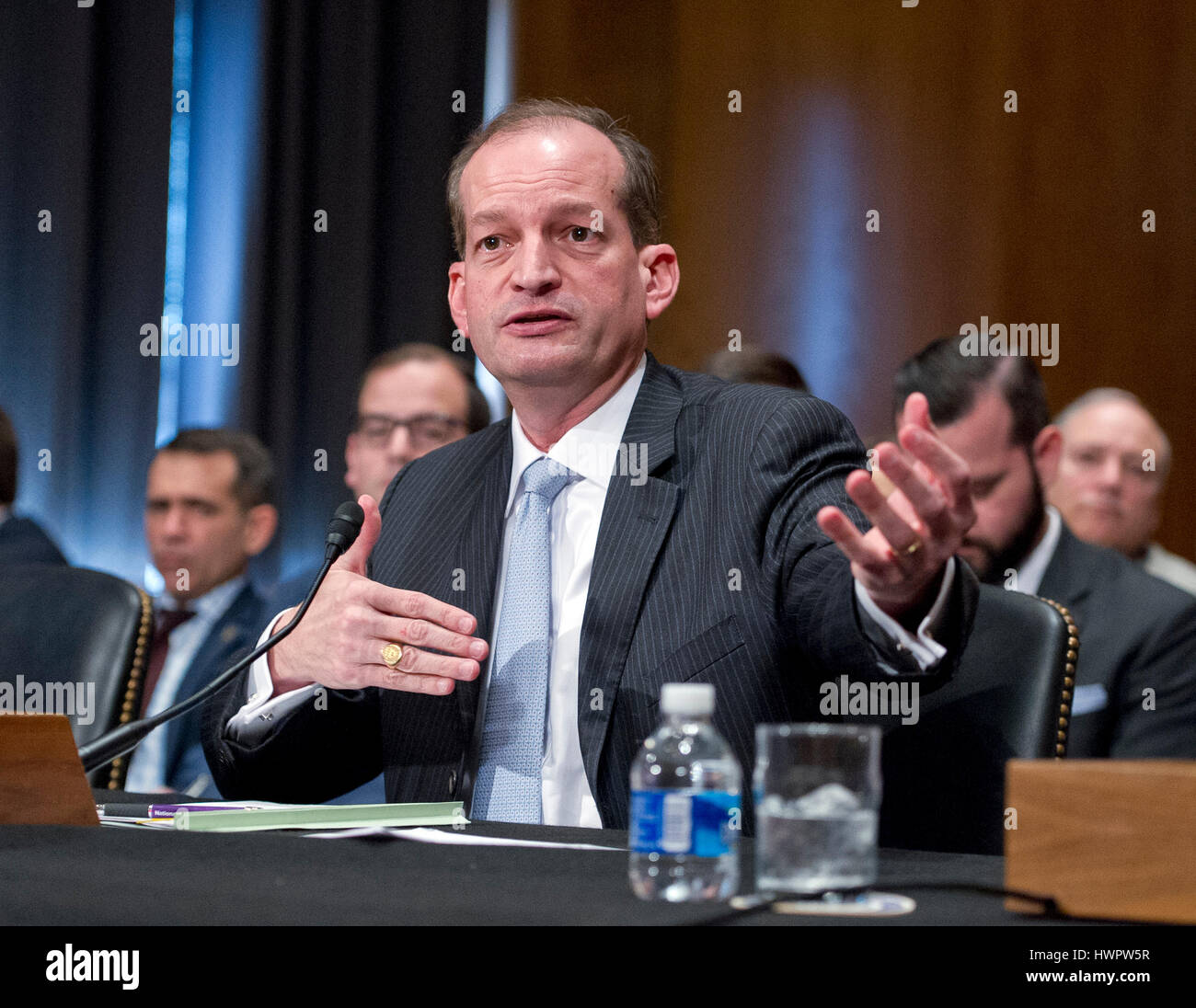 Washington, USA. 22nd Mar, 2017. R. Alexander Acosta, Dean of Florida ...
