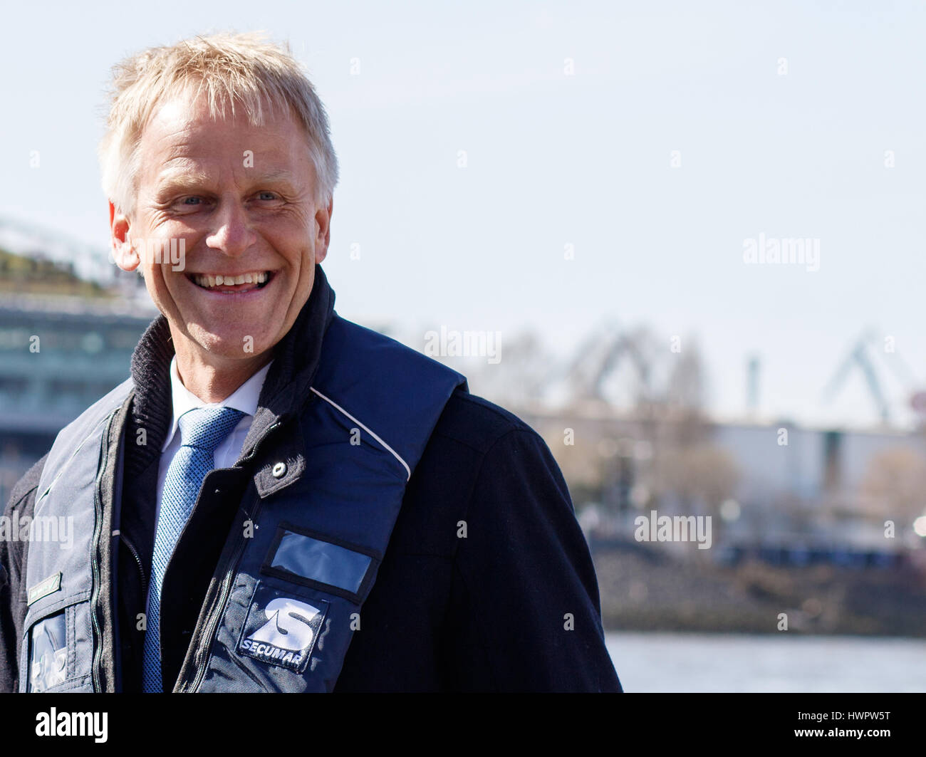 Hamburg, Germany. 22nd Mar, 2017. Jens Meier, chairman of the Hamburg ...