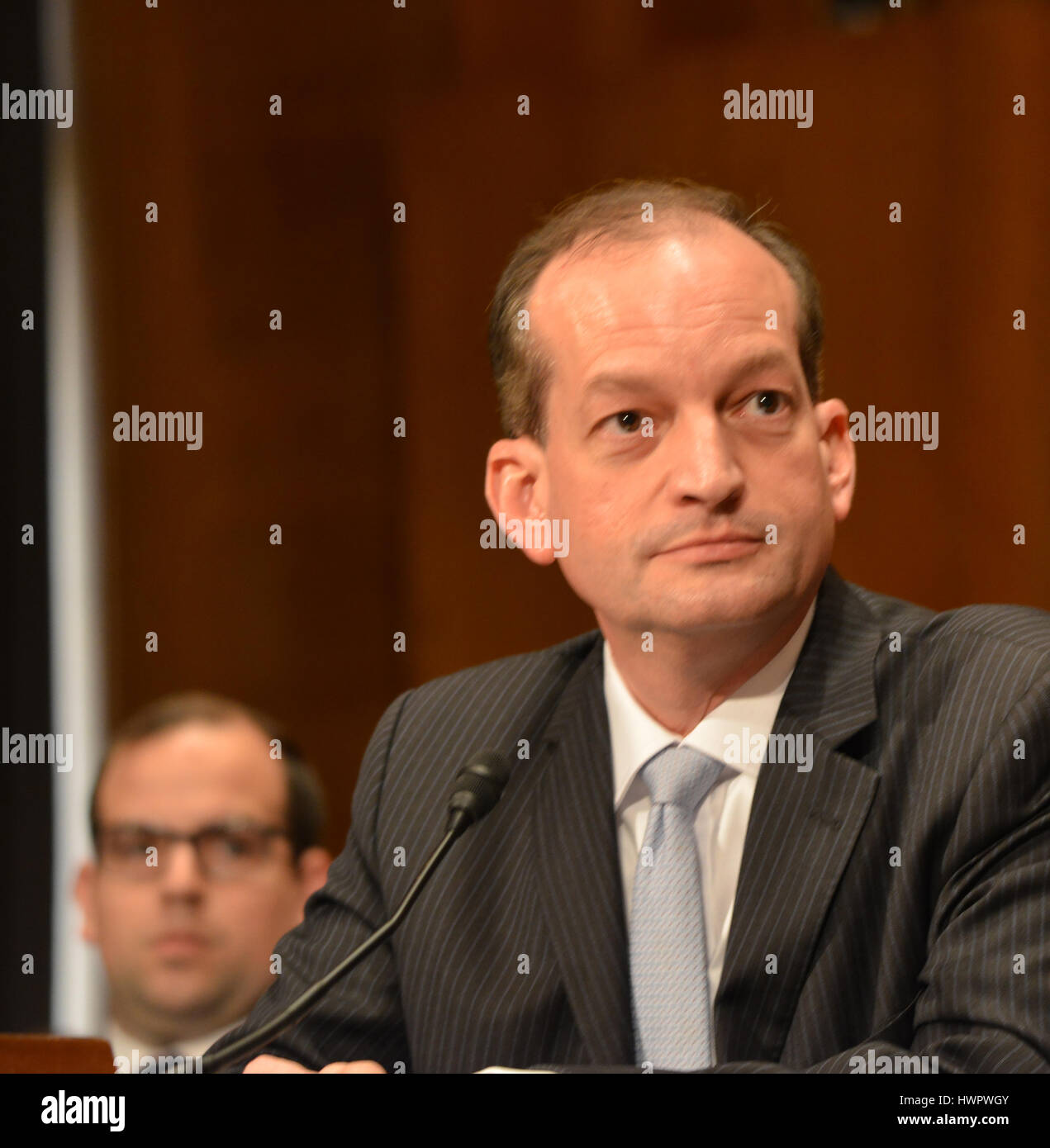 Washington DC, USA. 22nd March 2017. Alexander Acosta testifies at his ...