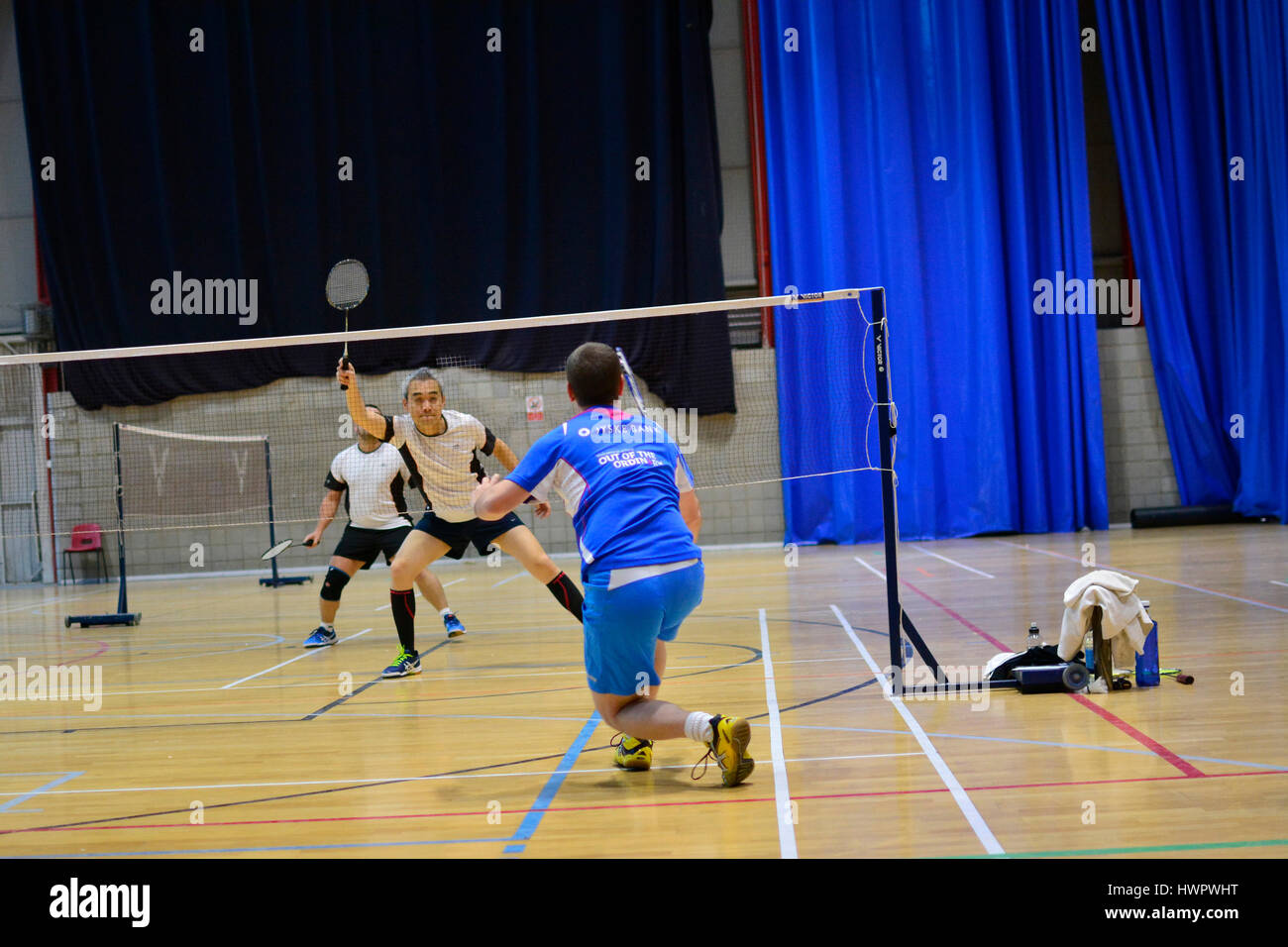 Badminton competition kickoff hi-res stock photography and images - Alamy