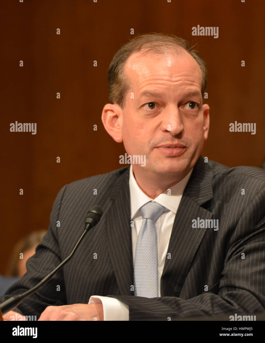 Washington DC, USA. 22nd March 2017. Alexander Acosta testifies at his ...