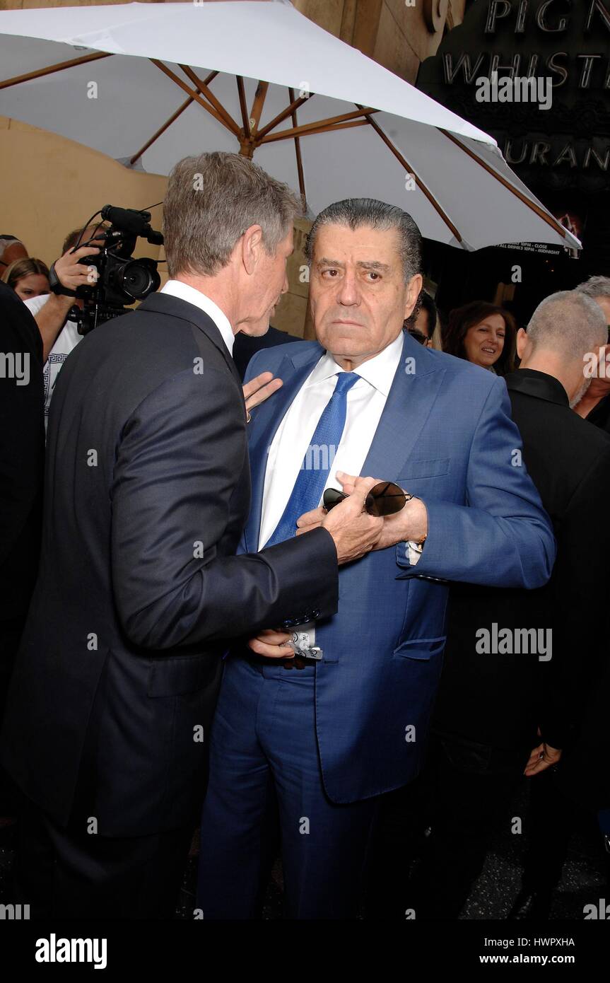 Los Angeles, CA, USA. 22nd Mar, 2017. Haim Saban at the induction ...