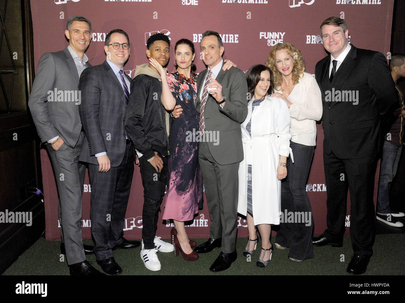 New York, USA. 22nd March, 2017. Joe Farrell, Tyrel Jackson Williams ...