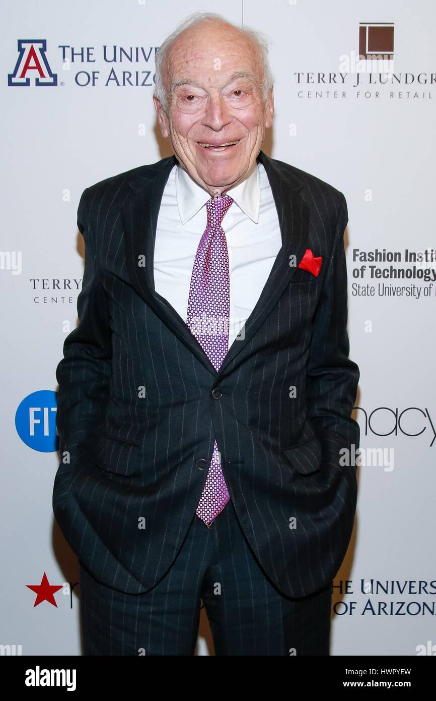 New York, NY, USA. 22nd Mar, 2017. Leonard Lauder at arrivals for ...