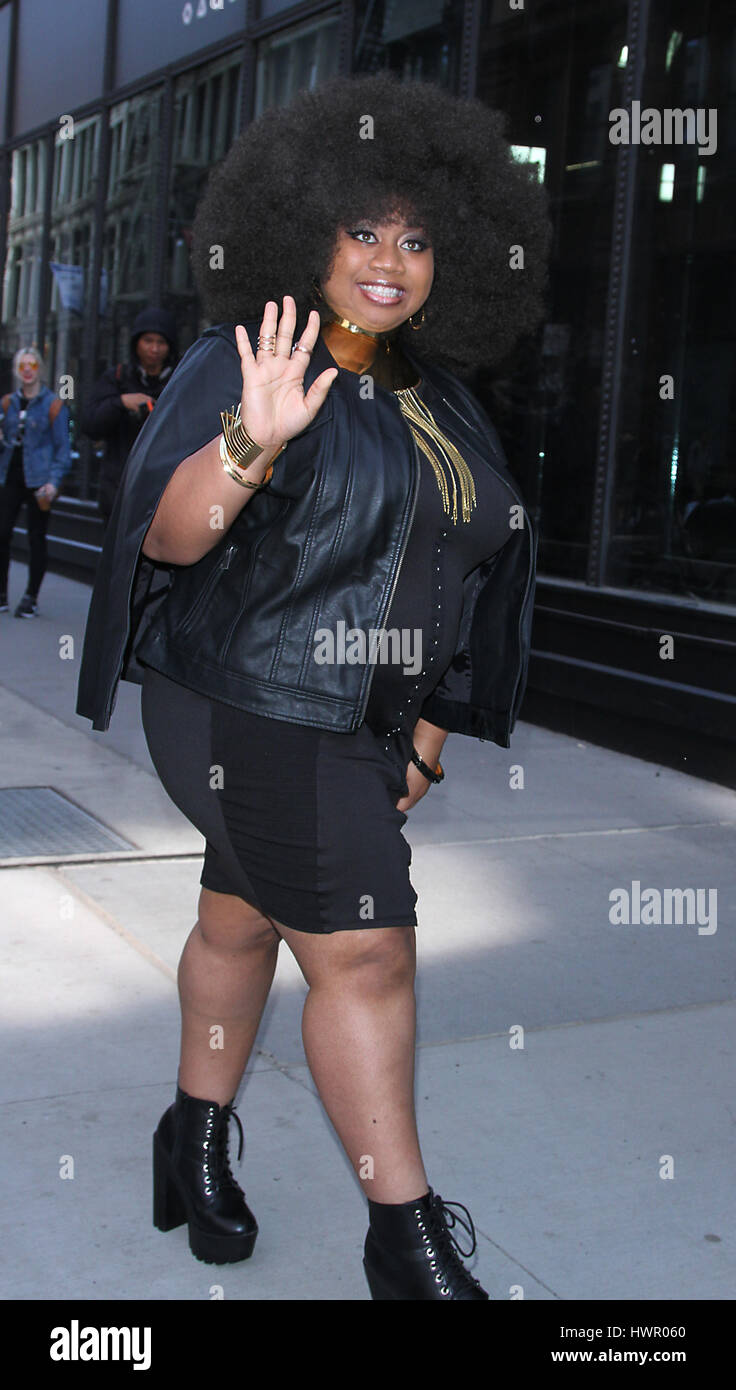 New York, NY, USA. 3rd Apr, 2017. La'Porsha Renae at AOL Build to talk ...