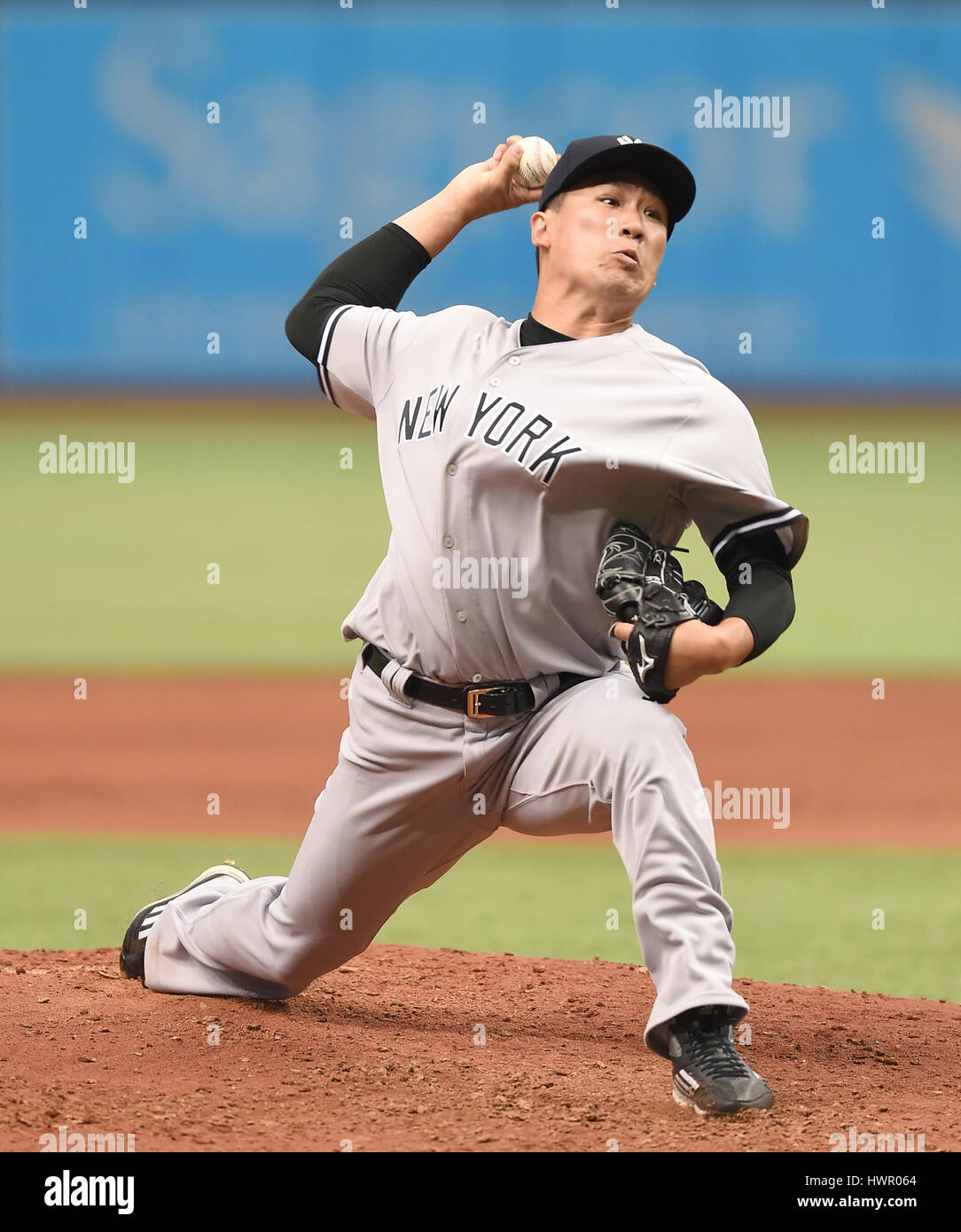 St. Petersburg, Florida, USA. 2nd Apr, 2016. Masahiro Tanaka (Yankees) MLB : New York Yankees ...