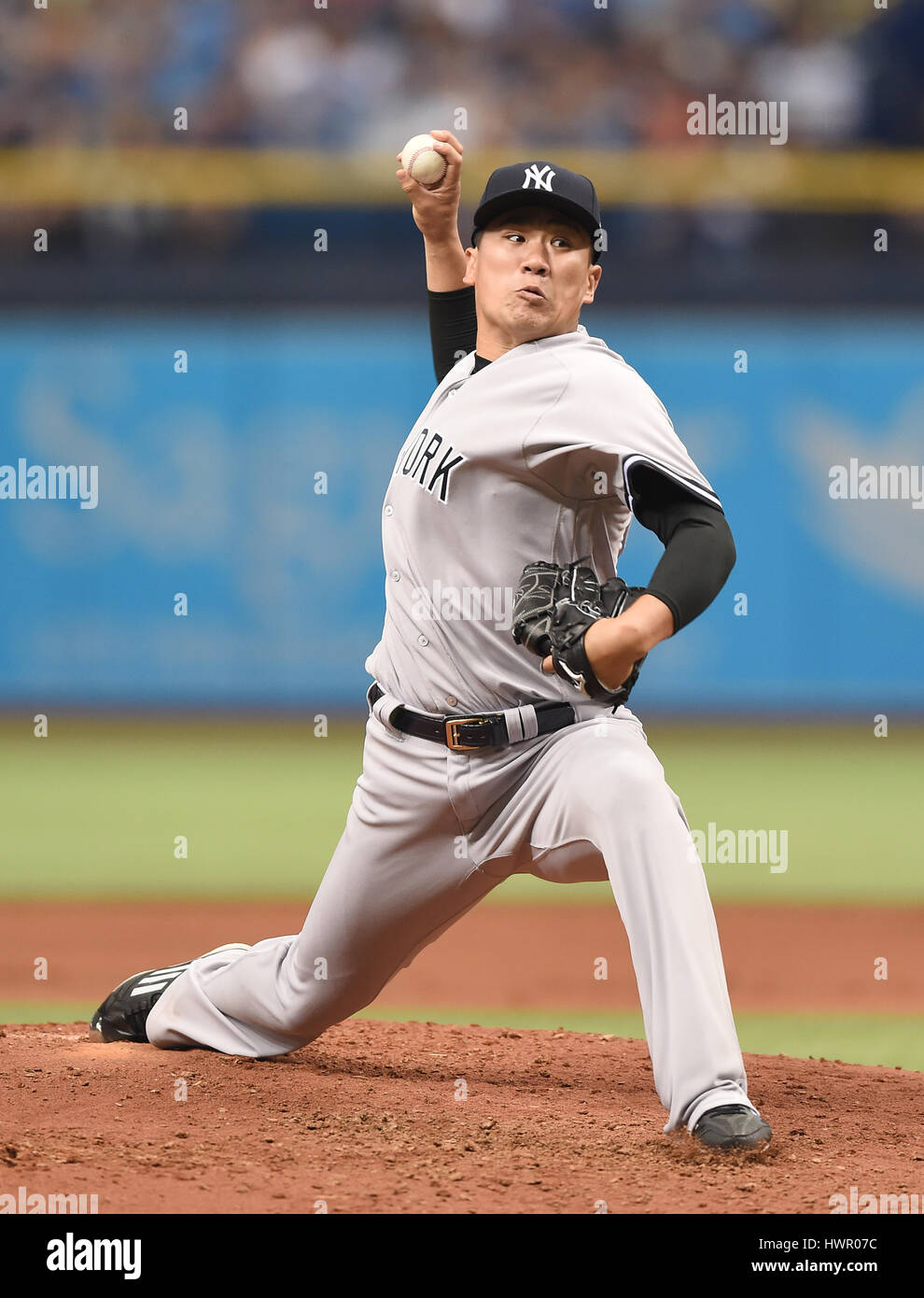 St. Petersburg, Florida, USA. 2nd Apr, 2016. Masahiro Tanaka (Yankees) MLB : New York Yankees ...