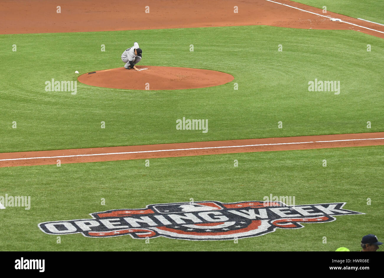 St. Petersburg, Florida, USA. 2nd Apr, 2016. Masahiro Tanaka (Yankees) MLB : New York Yankees ...