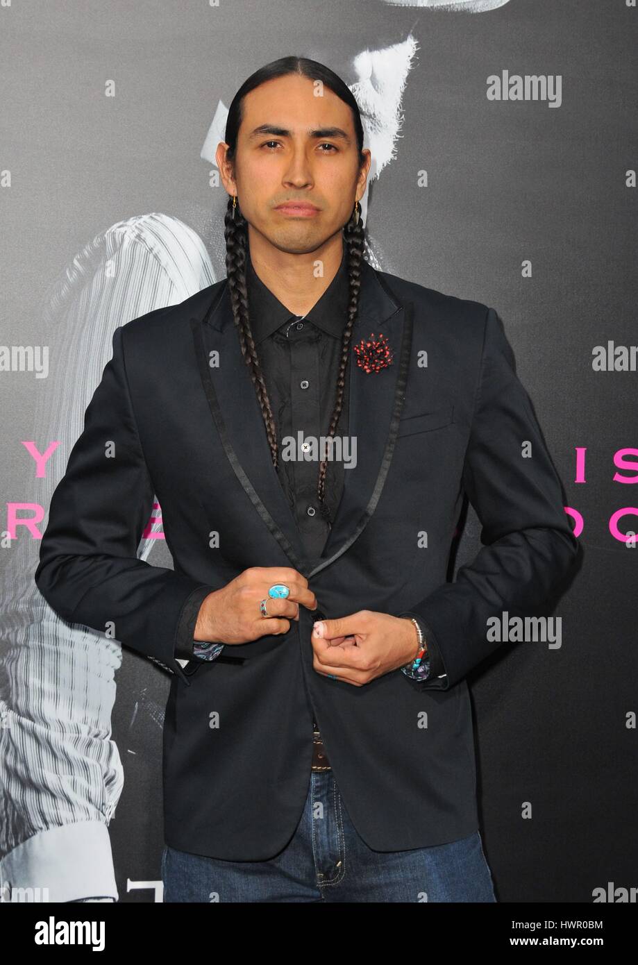 Los Angeles, CA, USA. 3rd Apr, 2017. Tatanka Means at arrivals for AMC ...