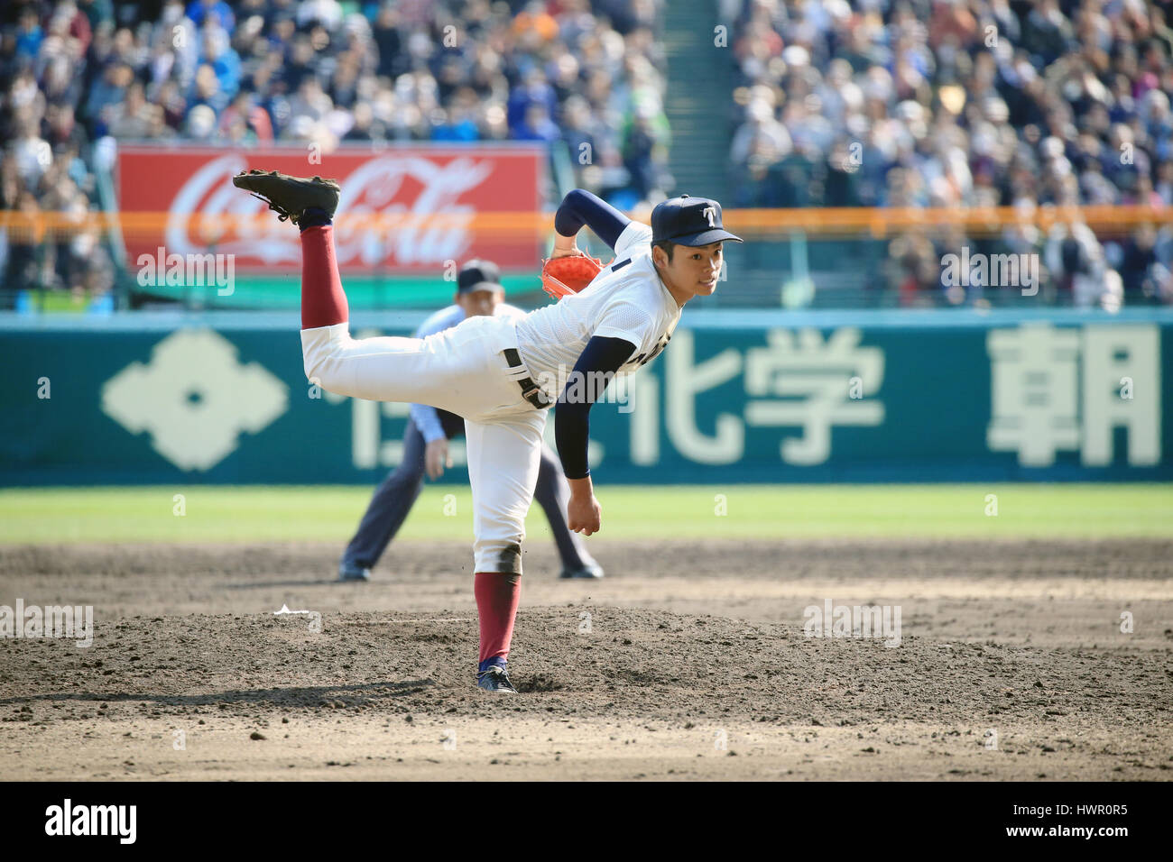 Hyogo, Japan. 1st Apr, 2016. Akira Neo () Baseball : Akira Neo of Osaka ...