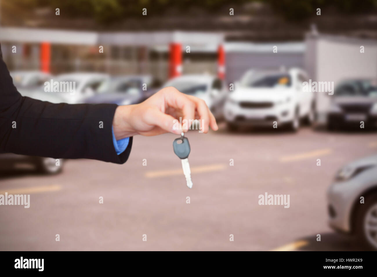 Man car keys parked hi-res stock photography and images - Alamy