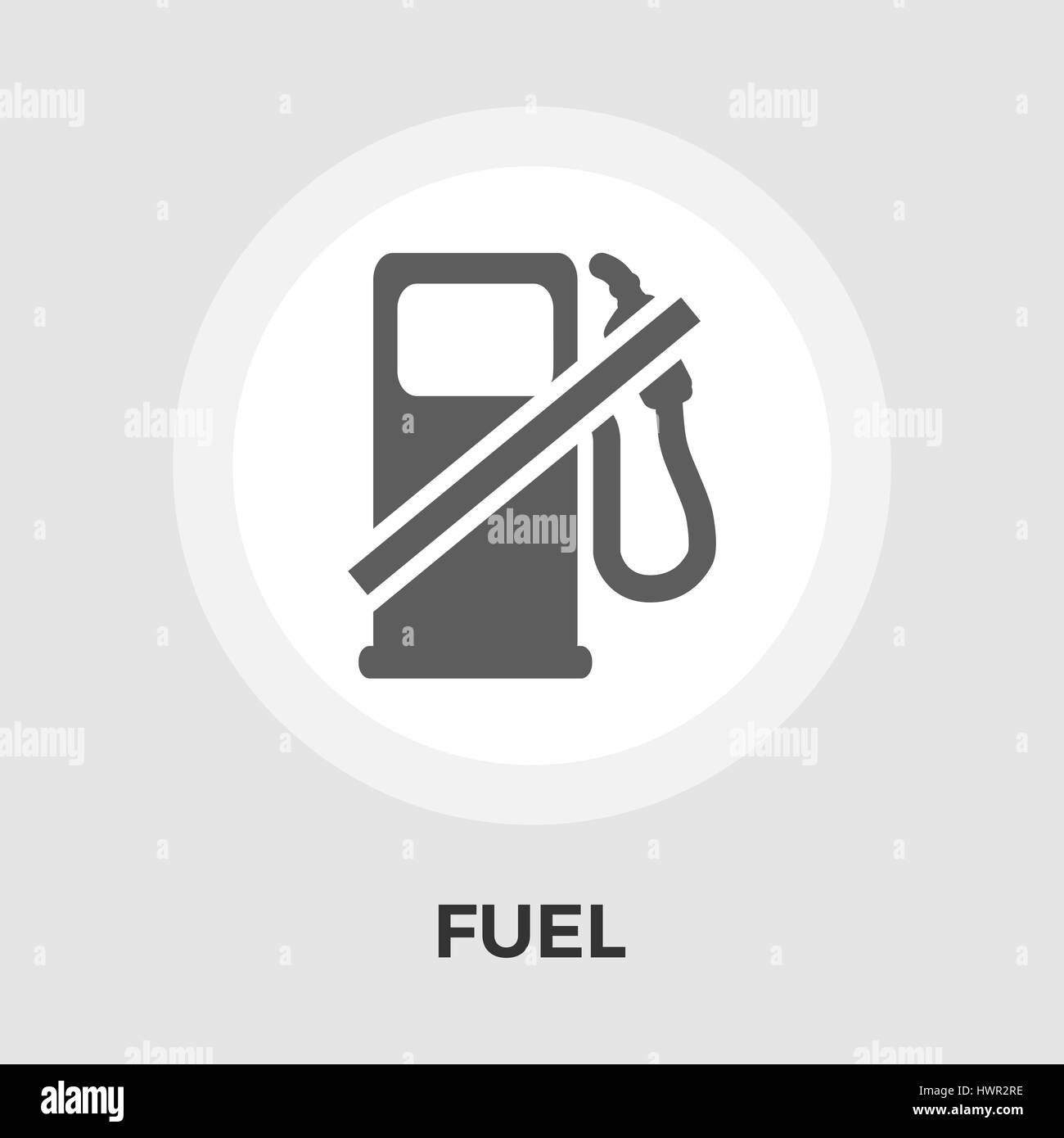 Fuel icon vector. Flat icon isolated on the white background. Editable ...