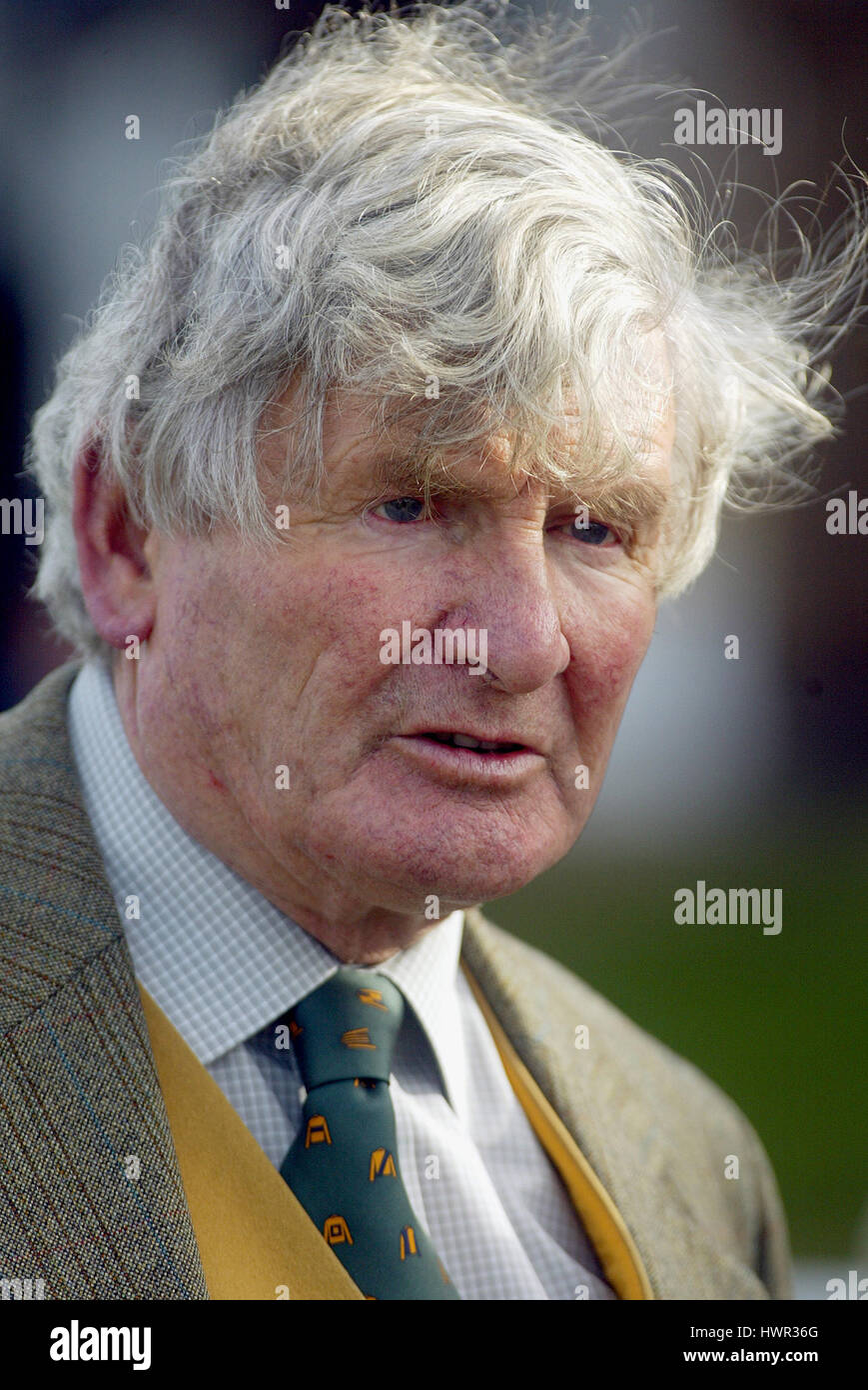 DAVID ELSWORTH RACE HORSE TRAINER WETHERBY RACECOARSE WETHERBY ENGLAND ...