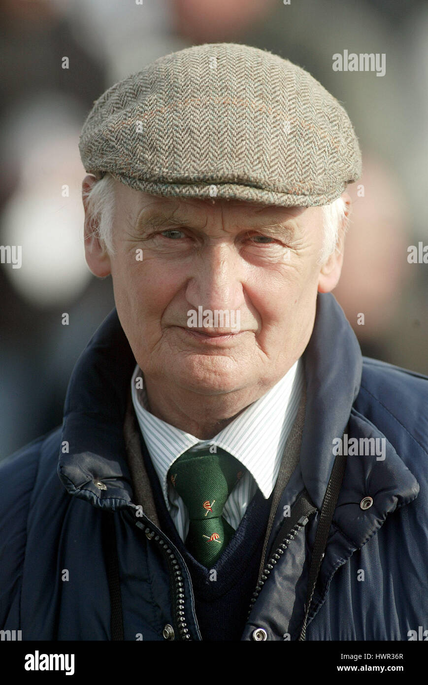 NORMAN WAGGOTT RACE HORSE TRAINER WETHERBY RACECOARSE WETHERBY ENGLAND ...