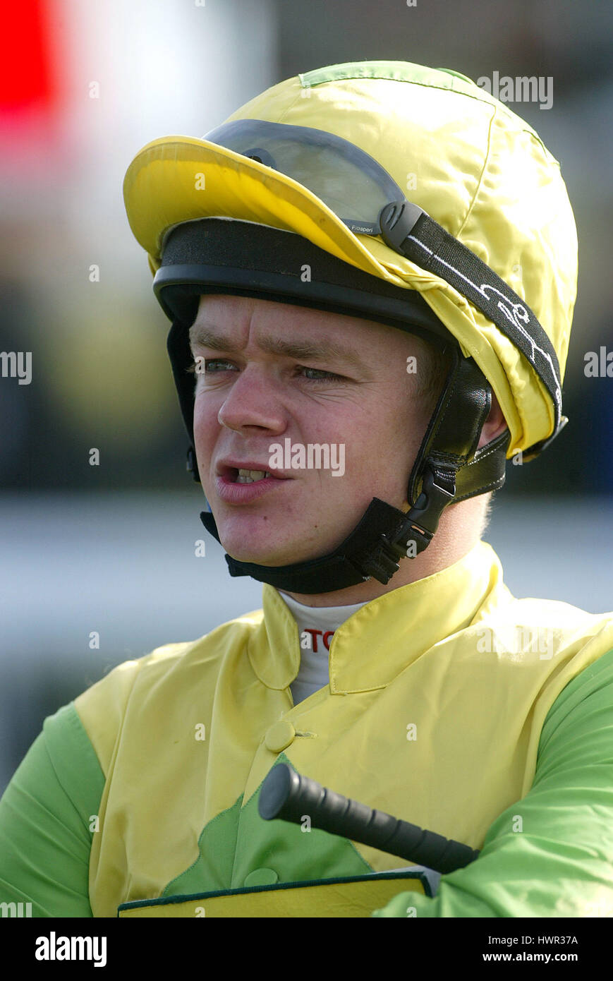 ROBERT THORNTON JOCKEY WETHERBY RACECOARSE WETHERBY ENGLAND 15 October ...
