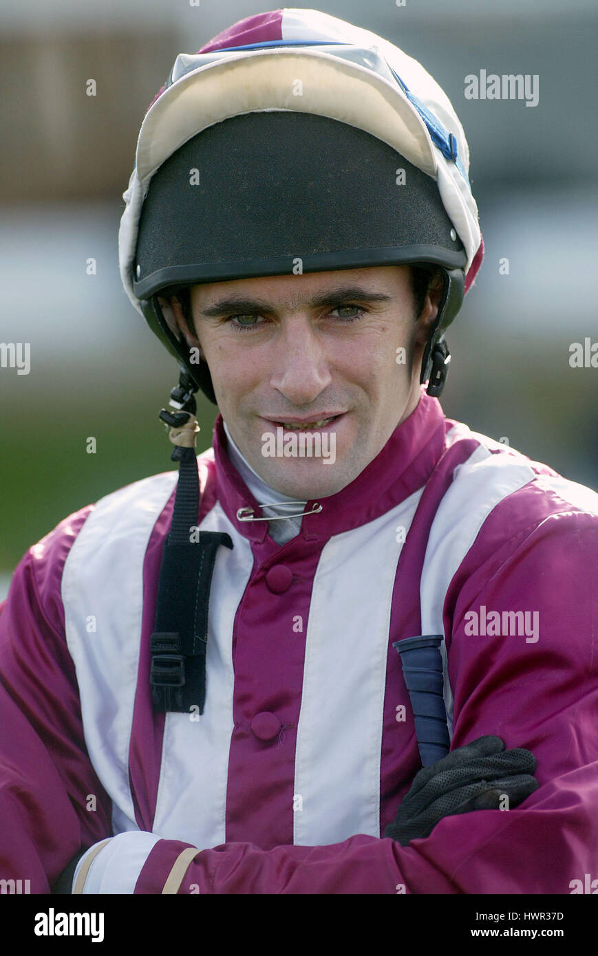 BRIAN HARDING JOCKEY WETHERBY RACECOARSE WETHERBY ENGLAND 15 October ...
