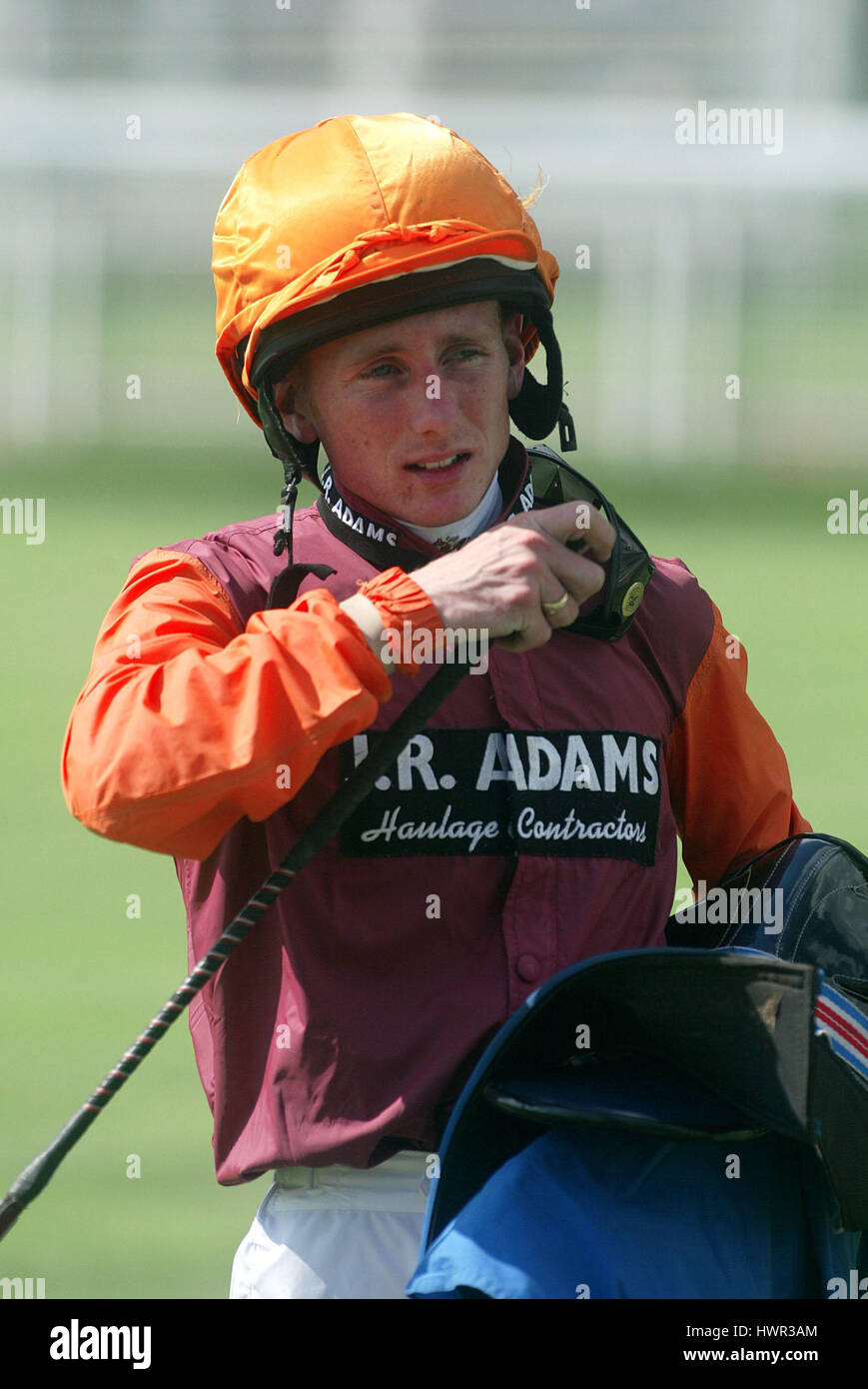 PAUL HANAGAN JOCKEY YORK ENGLAND 13 June 2003 Stock Photo - Alamy