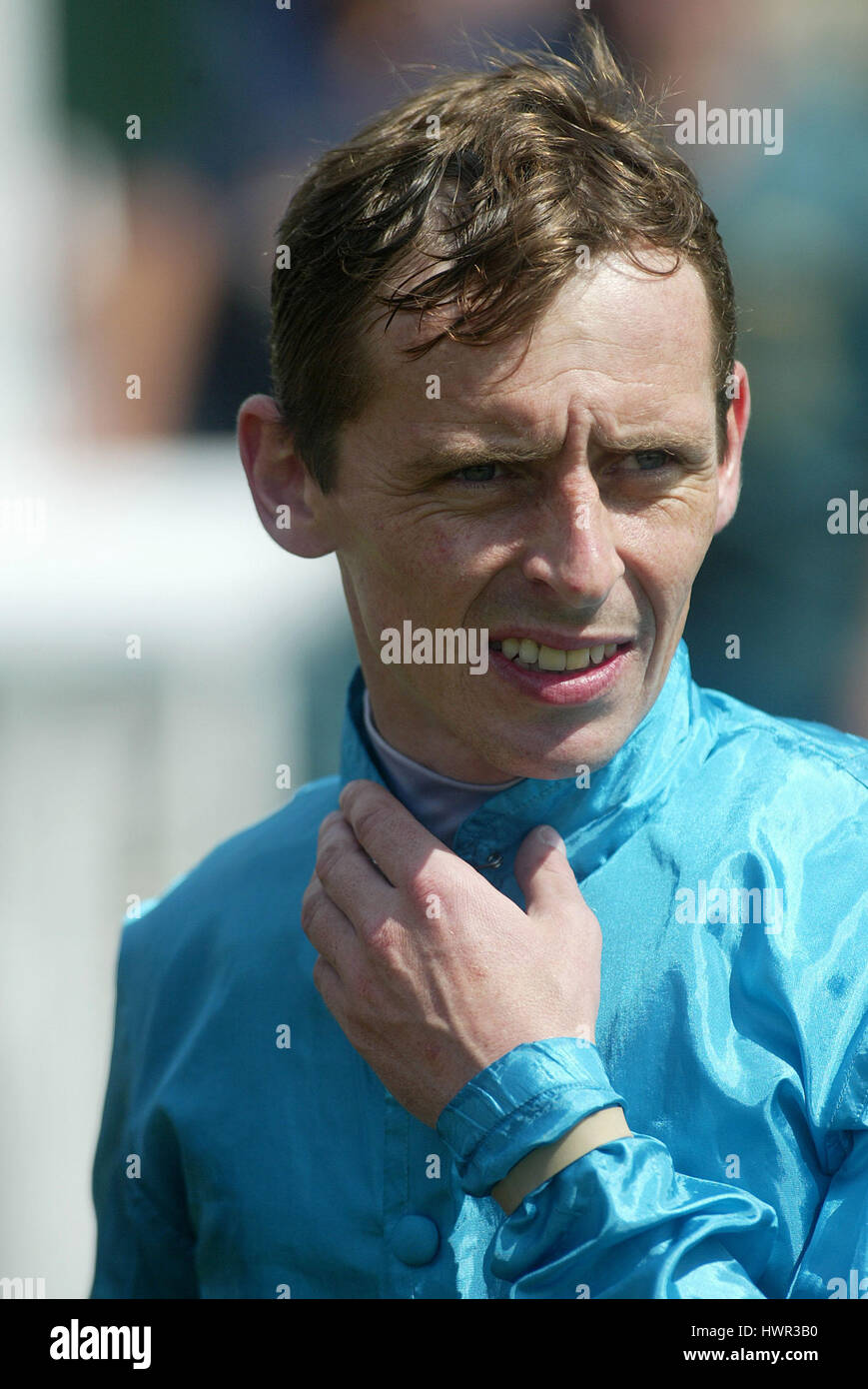 THOMAS DURCAN JOCKEY YORK ENGLAND 13 June 2003 Stock Photo - Alamy