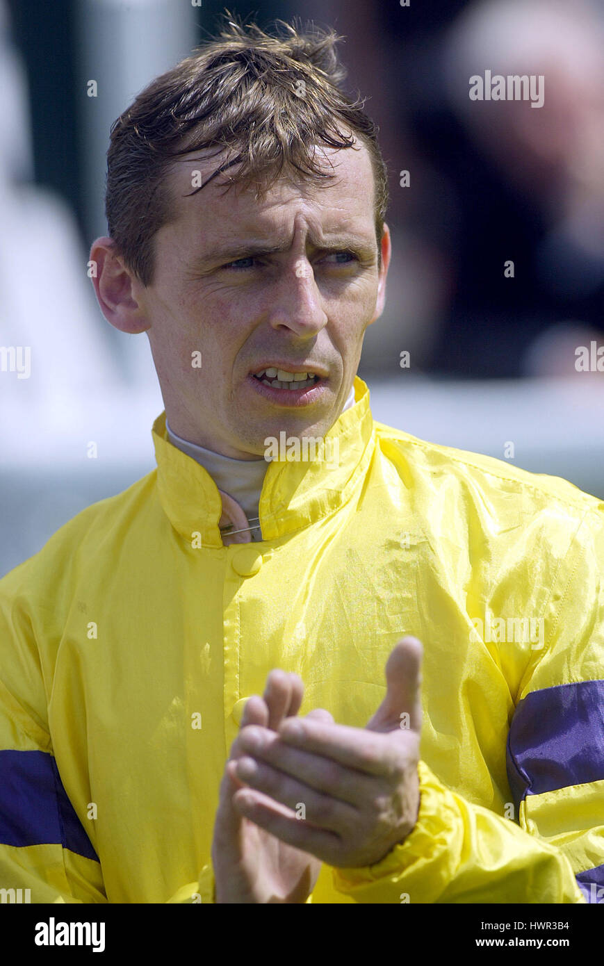 THOMAS DURCAN JOCKEY YORK ENGLAND 13 June 2003 Stock Photo - Alamy