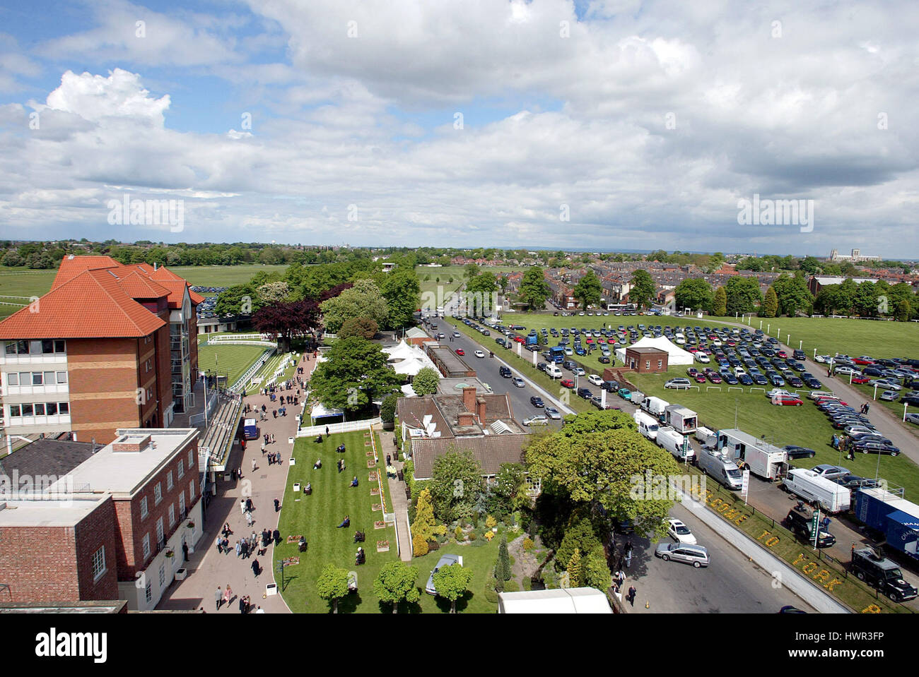 VIEW FROM EBOR STAND YORK RACECOURSE YORK RACECOURSE YORK ENGLAND 14 ...