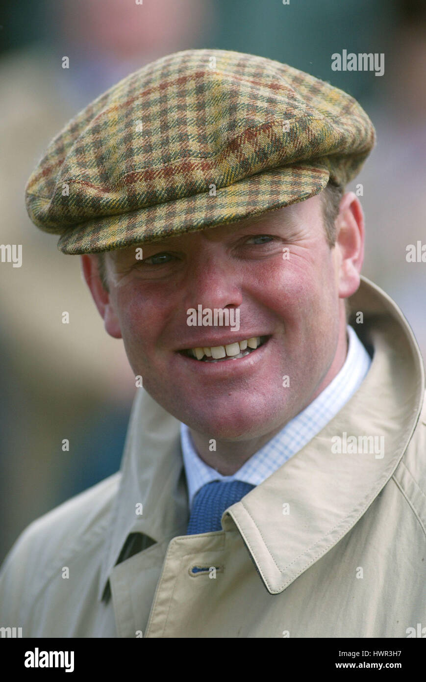 DAVID LODER RACE HORSE TRAINER YORK RACECOURSE YORK ENGLAND 14 May 2003 ...