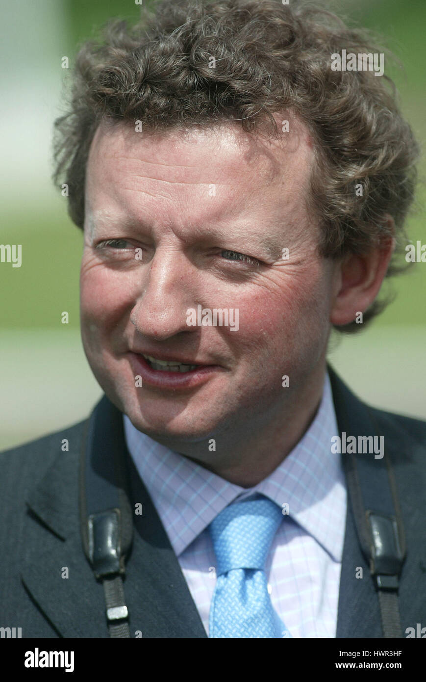 MARK JOHNSTON RACE HORSE TRAINER YORK RACECOURSE YORK ENGLAND 14 May ...