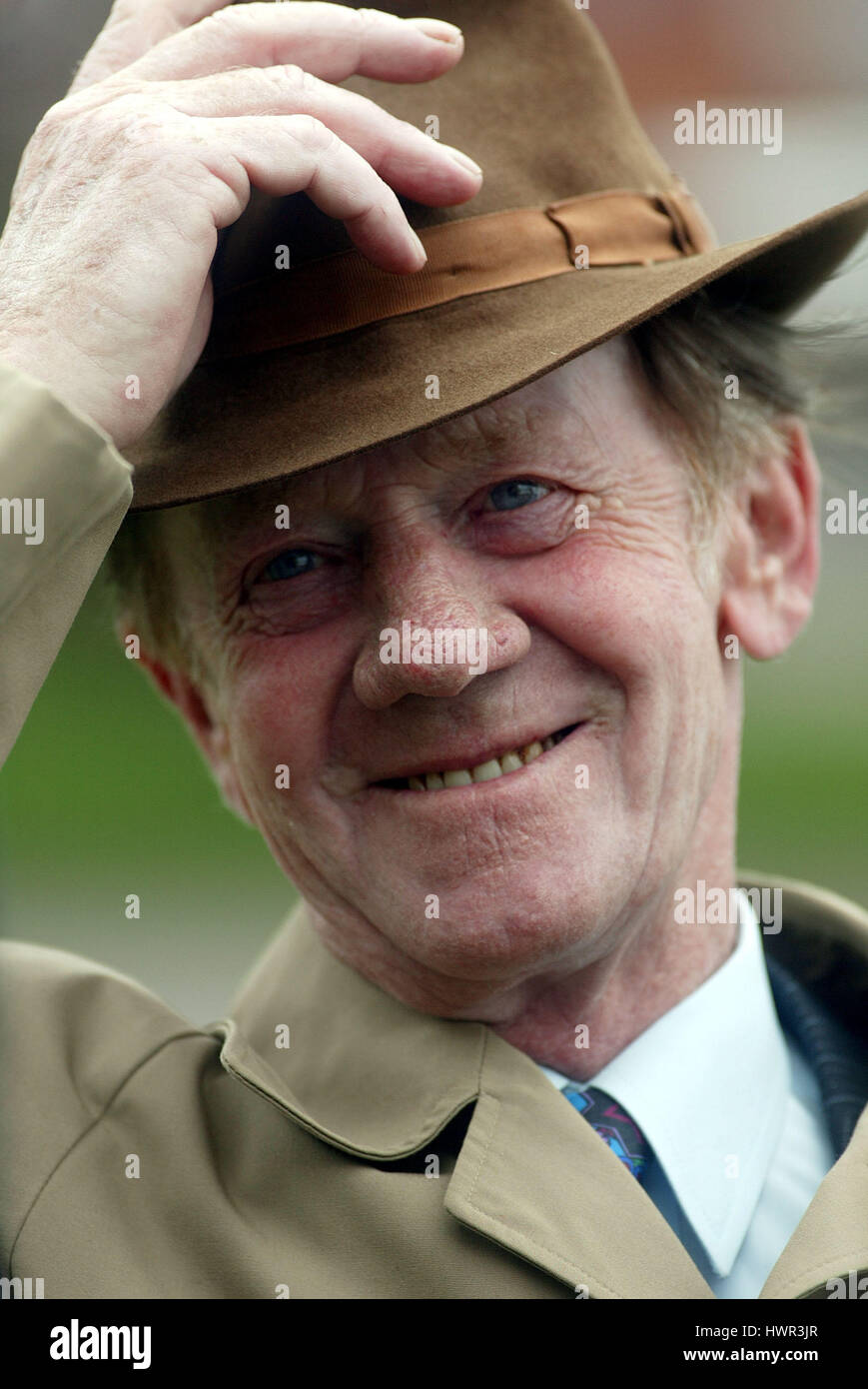 BRIAN MCMAHON RACE HORSE TRAINER NEWMARKET RACECOURSE ENGLAND 03 May ...