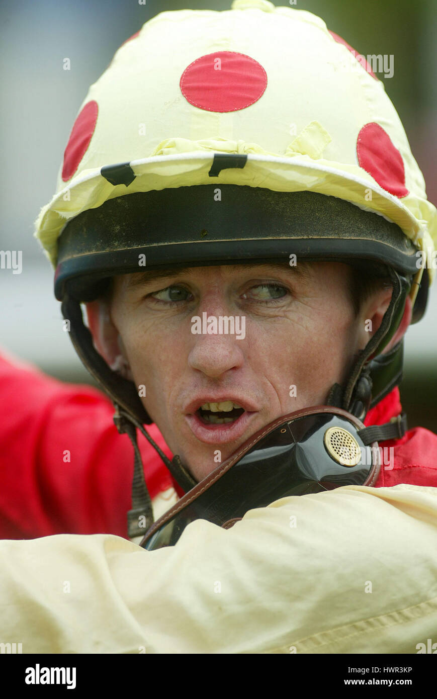 THOMAS MCLAUGHLIN JOCKEY NEWMARKET RACECOURSE ENGLAND 03 May 2003 Stock ...