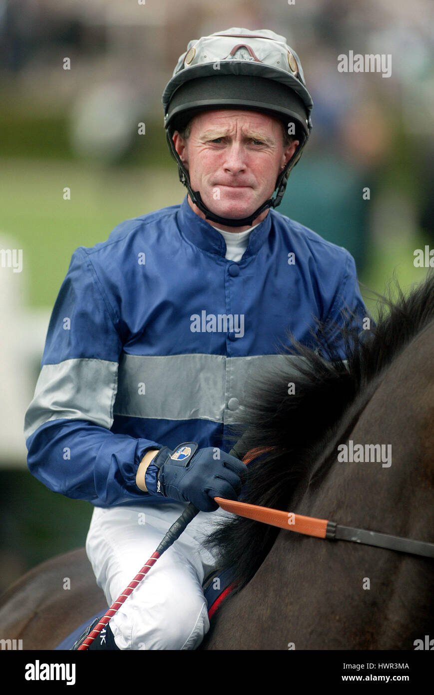 MICHAEL KINANE JOCKEY NEWMARKET RACECOURSE ENGLAND 03 May 2003 Stock ...