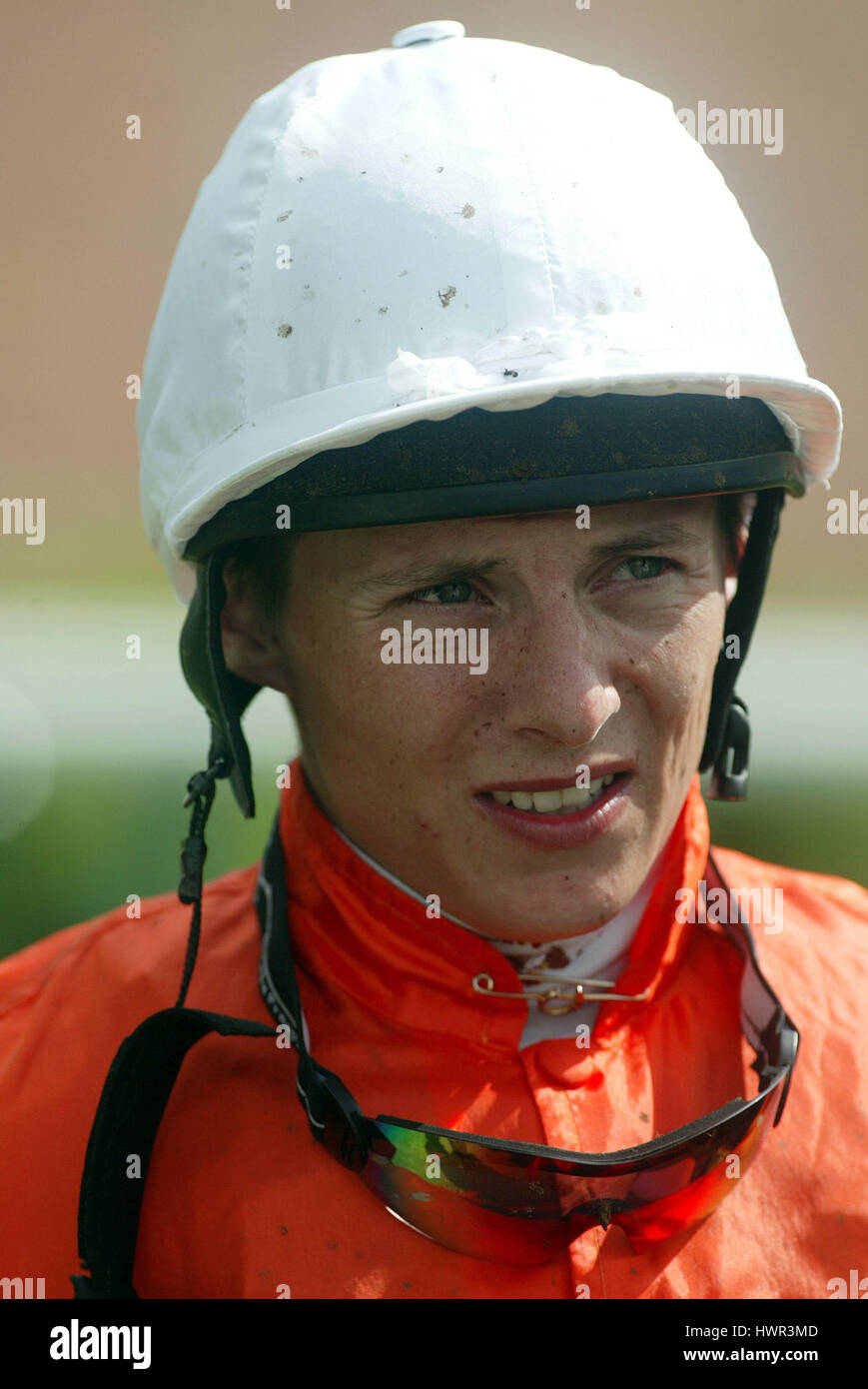 EDWARD AHERN JOCKEY NEWMARKET RACECOURSE ENGLAND 03 May 2003 Stock ...