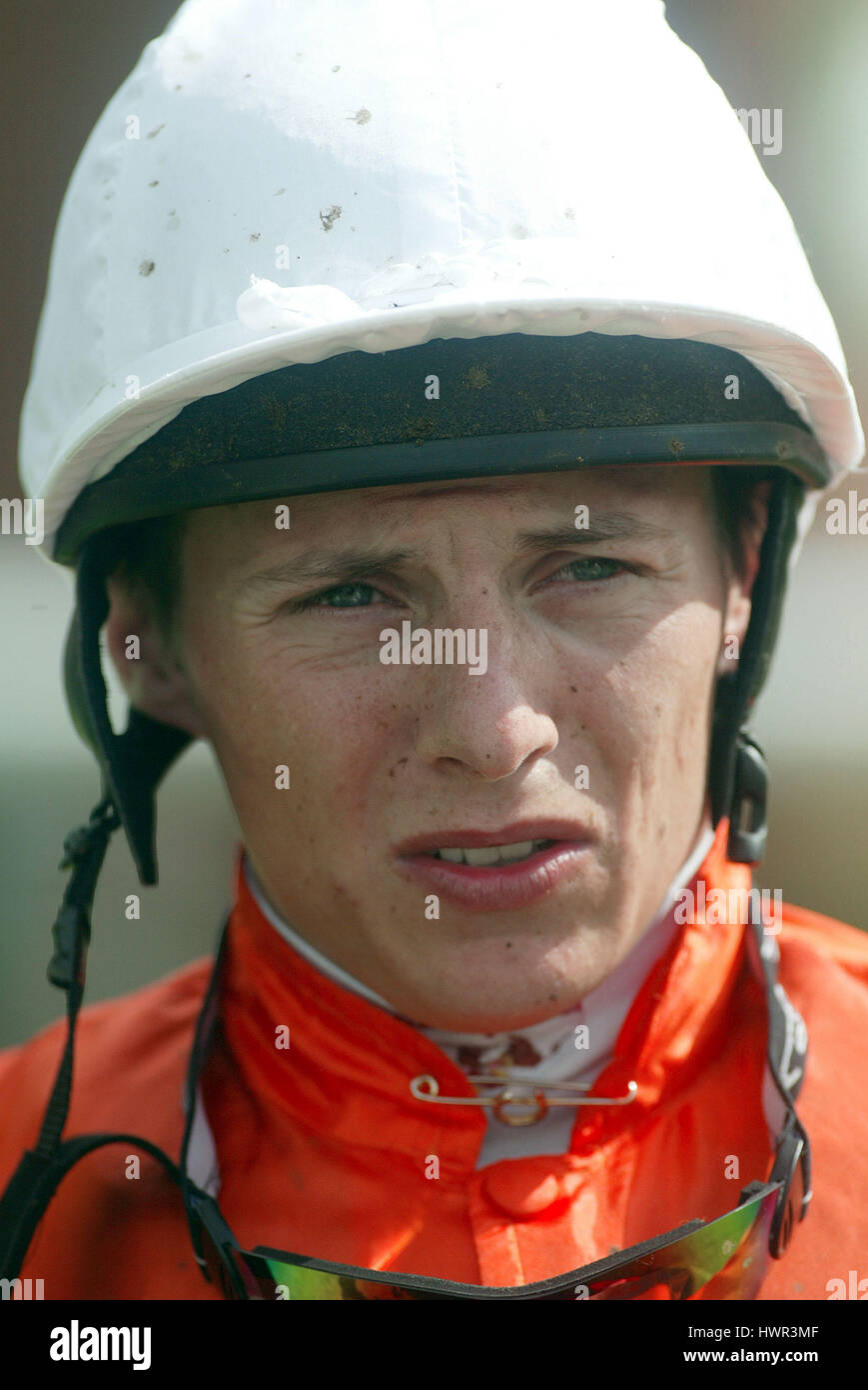 EDWARD AHERN JOCKEY NEWMARKET RACECOURSE ENGLAND 03 May 2003 Stock ...
