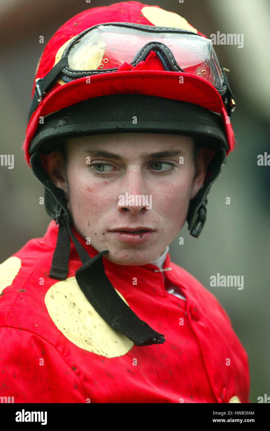RYAN MOORE JOCKEY NEWMARKET RACECOURSE ENGLAND 03 May 2003 Stock Photo ...