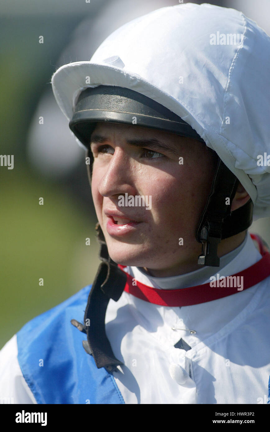 JAMIE MACKAY JOCKEY NEWMARKET ENGLAND 17 April 2003 Stock Photo - Alamy