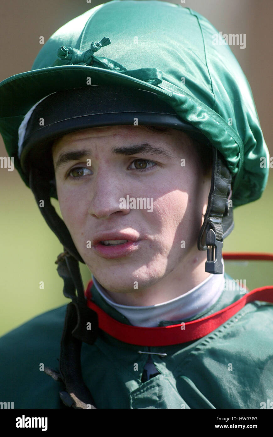 JAMIE MACKAY JOCKEY NEWMARKET ENGLAND 17 April 2003 Stock Photo - Alamy