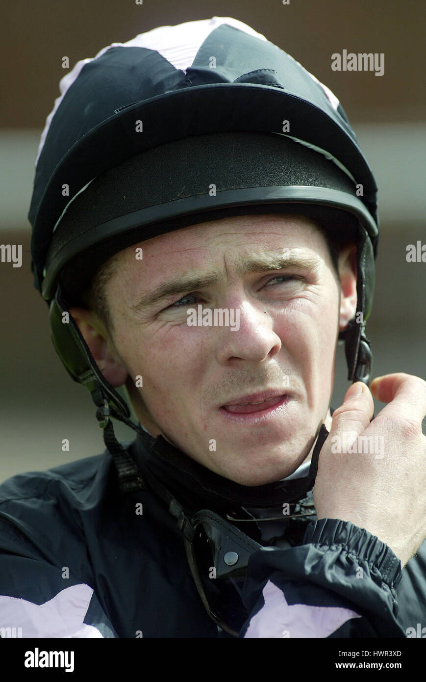 IAN MONGAN JOCKEY NEWMARKET ENGLAND 15 April 2003 Stock Photo - Alamy