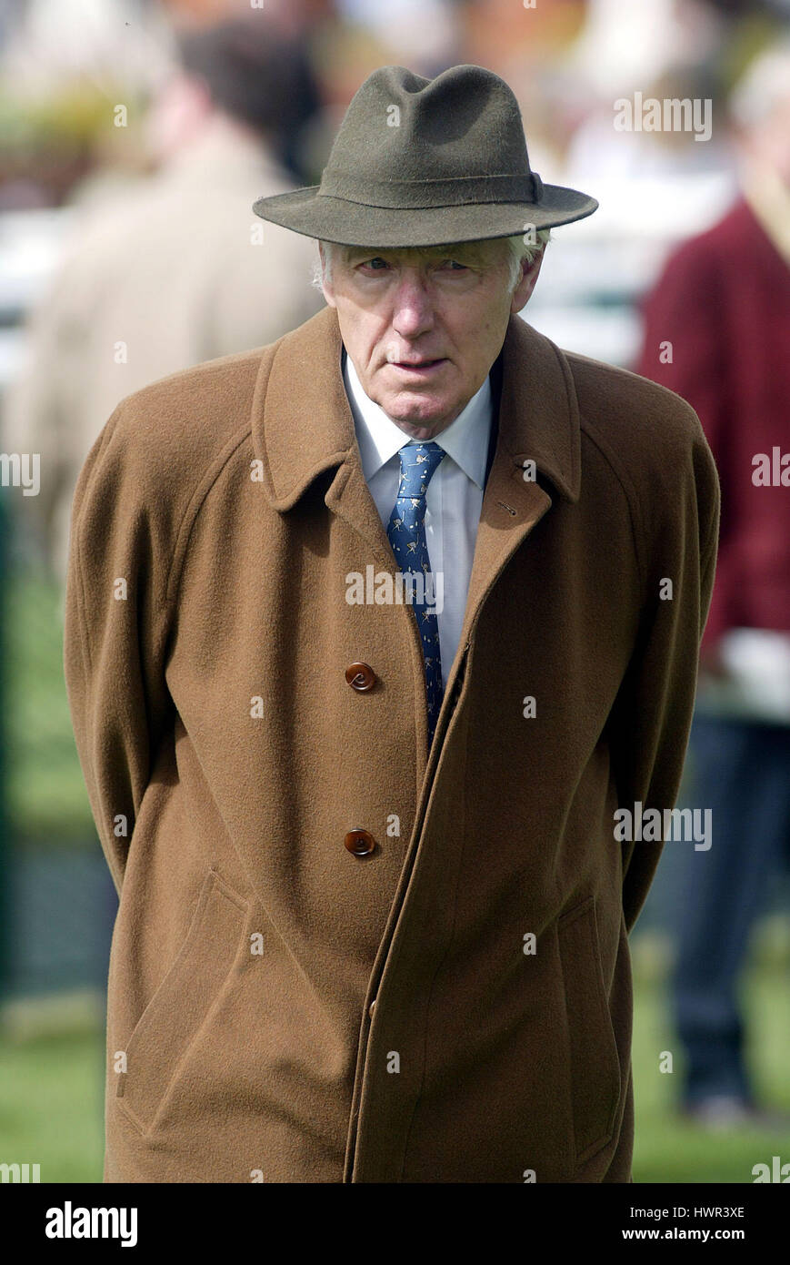 GEOFF WRAGG RACE HORSE TRAINER NEWMARKET ENGLAND 15 April 2003 Stock ...