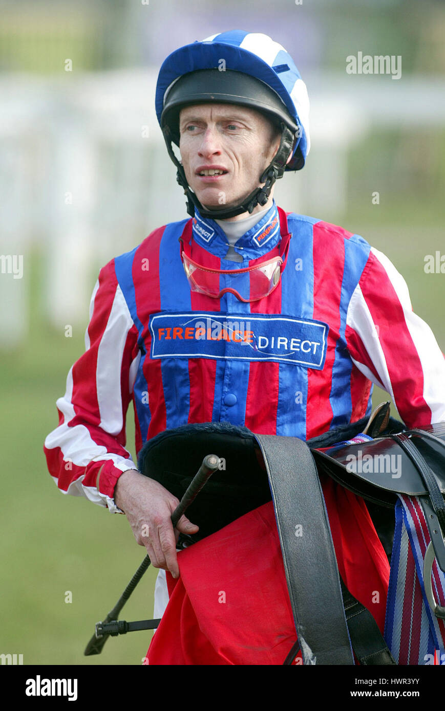 DALE GIBSON JOCKEY DONCASTER RACECOURSE DONCASTER 21 March 2003 Stock ...