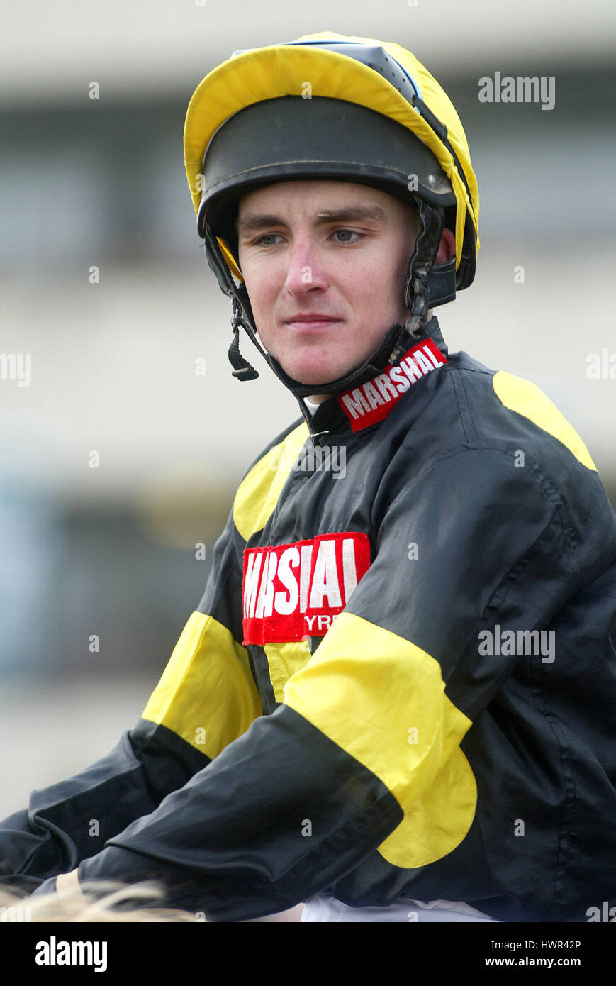 PAUL SCALLAN JOCKEY DONCASTER RACECOURSE DONCASTER 20 March 2003 Stock ...