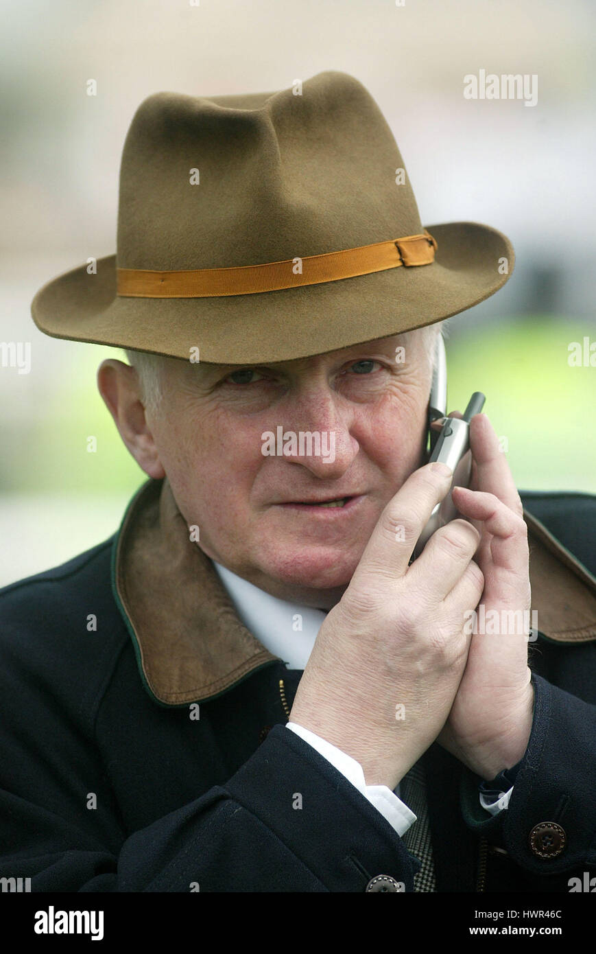 MARTIN PIPE RACE HORSE TRAINER CHELTENHAM RACECOURSE CHELTENHAM 12 ...