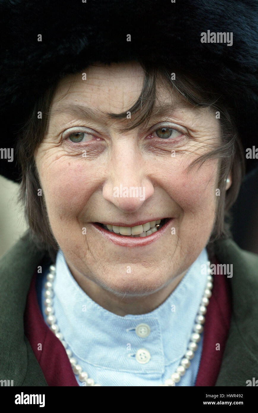 HENRIETTA KNIGHT RACE HORSE TRAINER CHELTENHAM RACECOURSE CHELTENHAM 12 ...