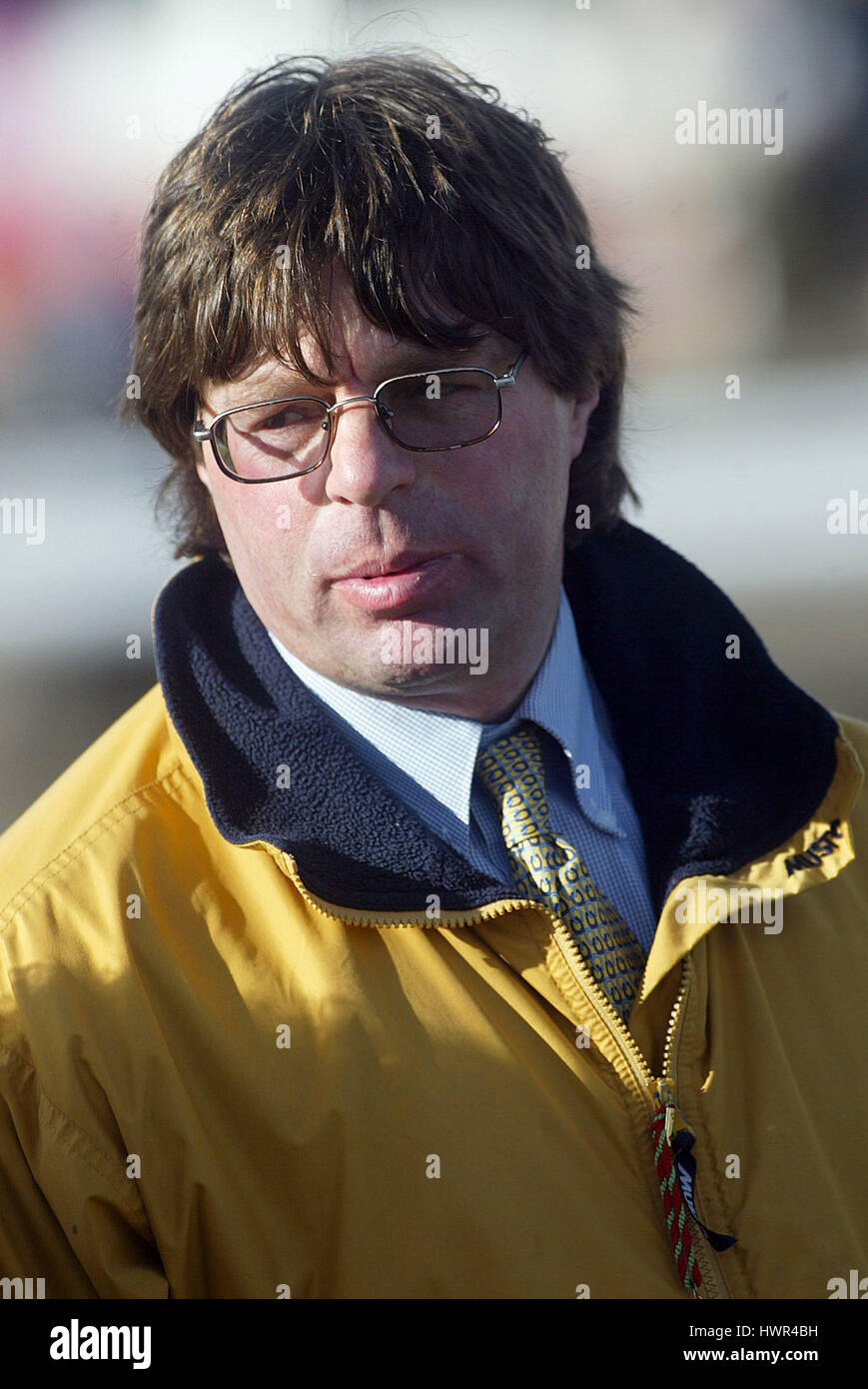 KEVIN MORGAN RACE HORSE TRAINER WETHERBY RACECOARSE WETHERBY ENGLAND 06 ...