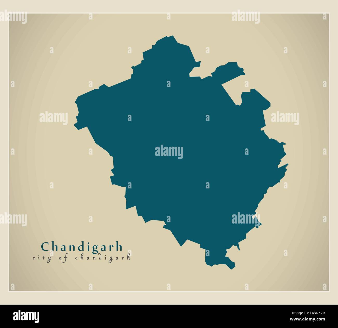 Chandigarh map hi-res stock photography and images - Alamy